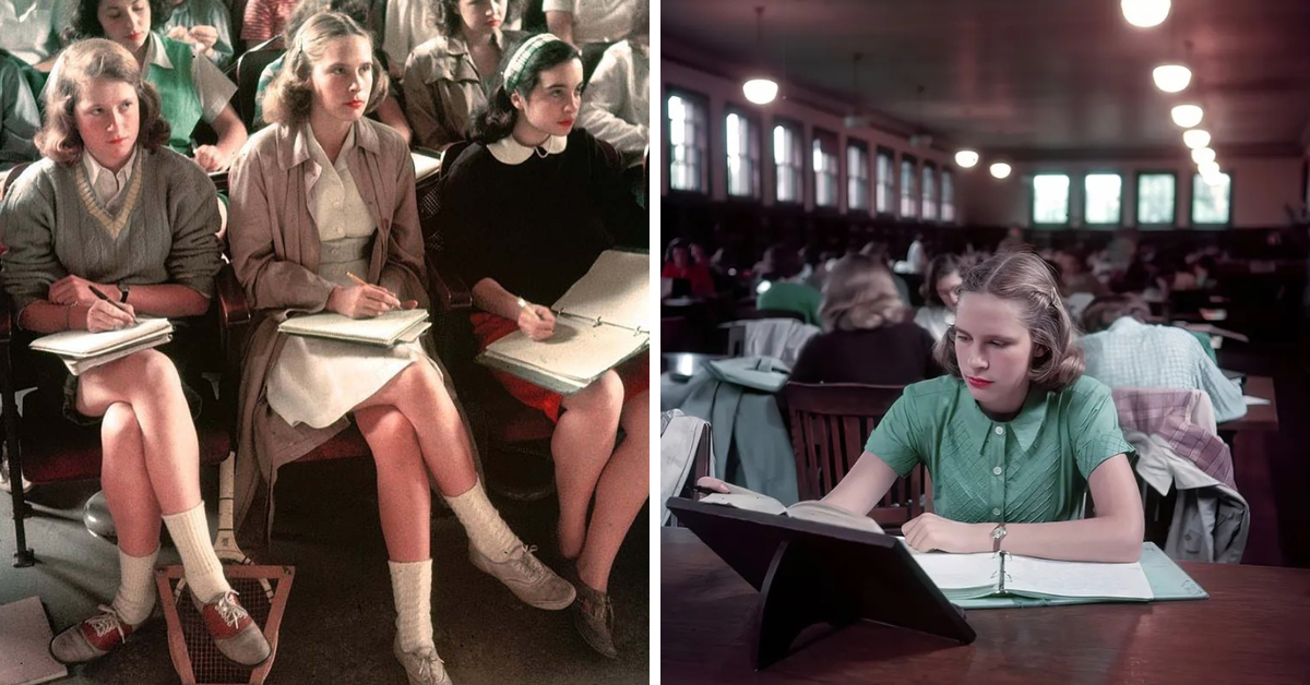 Life at Smith College in 1948: Vintage Photos of Female Students in ...
