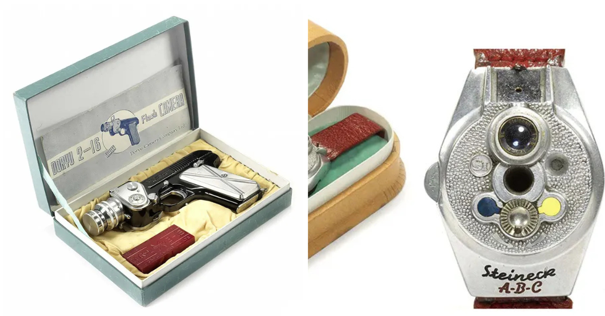 Intriguing Vintage Spy Cameras: Covert Wonders of Espionage's Golden ...