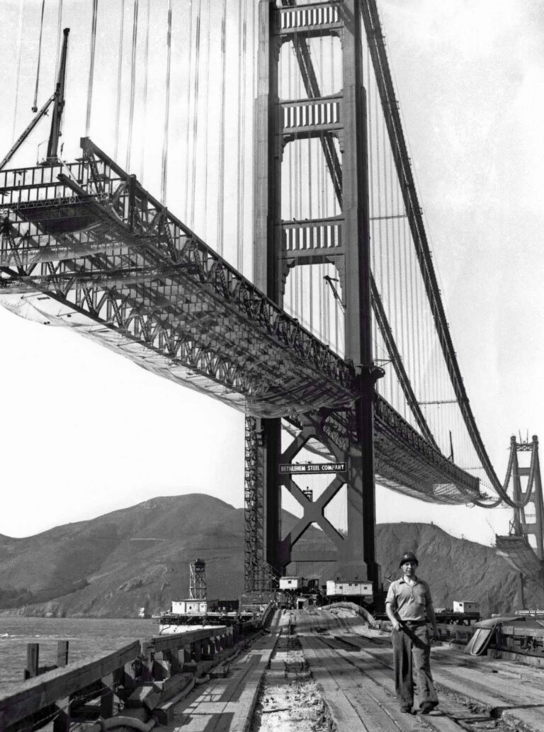Building the Iconic Golden Gate Bridge in Rare Photographs, 1930s ...